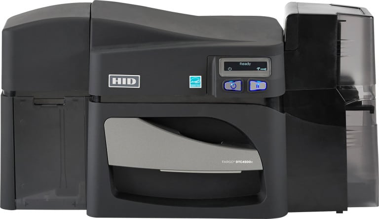 Fargo DTC4500e ID Card Printer - Dual-Sided 55100 ID Edge