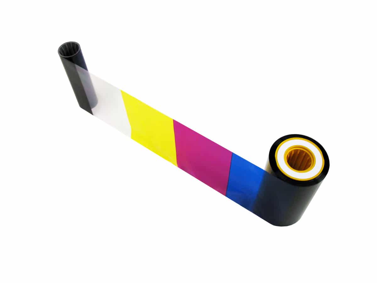 EDIsecure DIC10193 YMCKO Ribbon - 750 Prints ID Edge